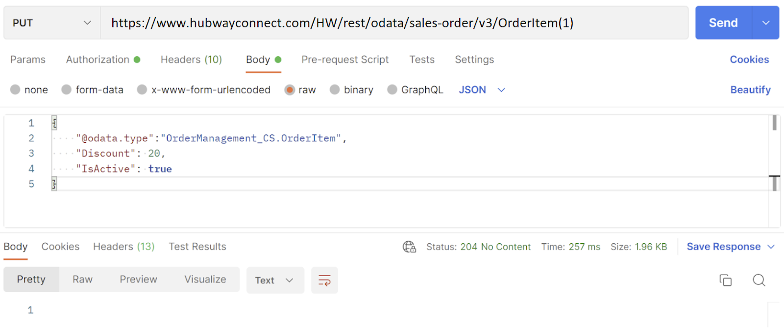 Hubway Connect & Postman for OutSystems Data